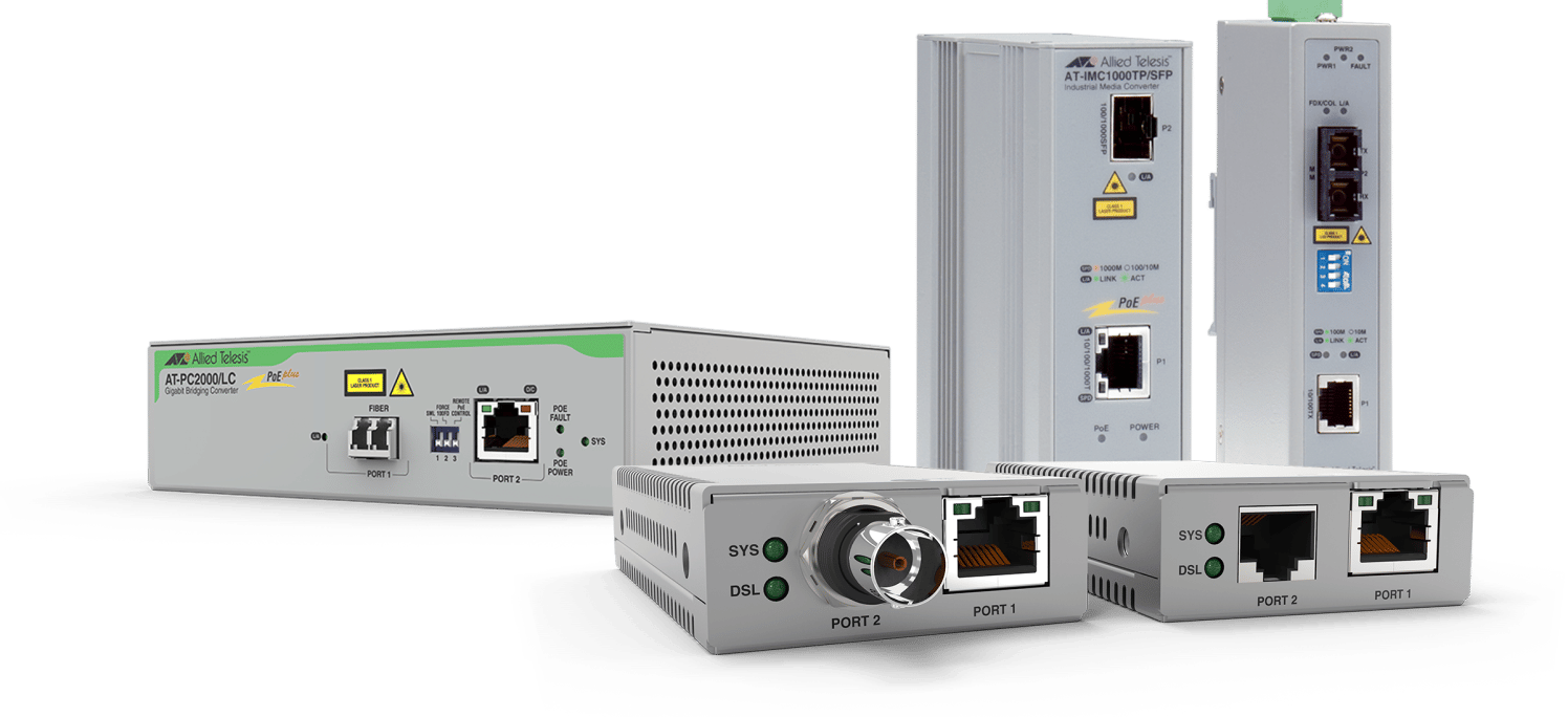 Media Converters - Allied Telesis